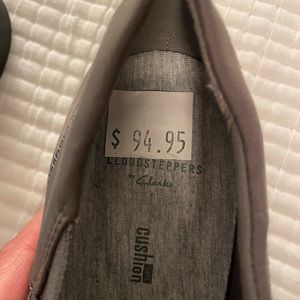 Cloudsteppers by Clarks | Shoes | Clarks Caddell Denali Grey Leather ...